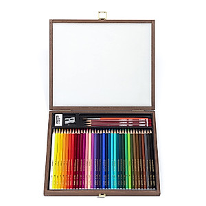 Colouring Pencil - STABILOaquacolor - Wooden case of 36 - Assorted Colours
