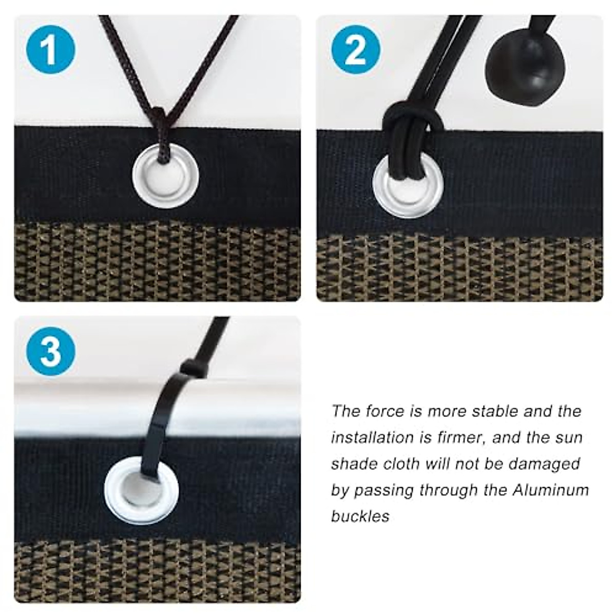 Artpuch Pergola Shade Cover 10'X12' Outdoor Sun Shade Cloth with Grommets Shade Tarp for Patio, Carport, Backyard