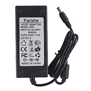 PARTSHE AC Adapter Charger Power Supply for Zebra Eltron TLP2844 TLP LP 2844 2824 GC420 GC420T GC420d Label Printer