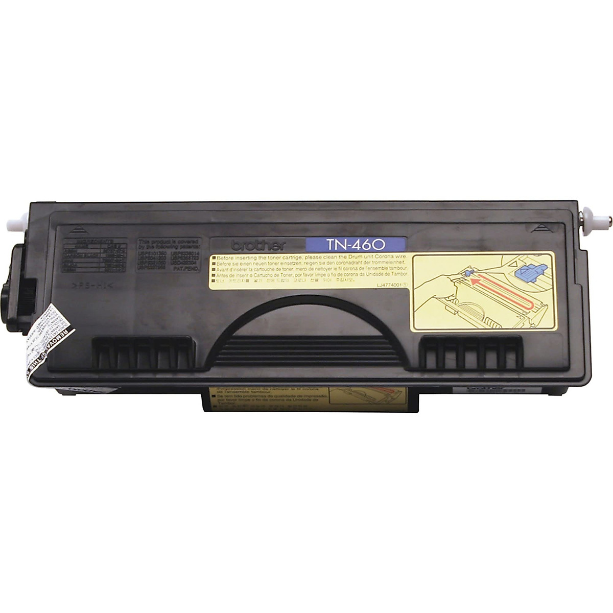 Brother TN-460 DCP-1200 1400 FAX-4750 5750 8350 HL-1030 P2500 MFC-8300 8500 Toner -Cartridge (Black) in Retail Packaging