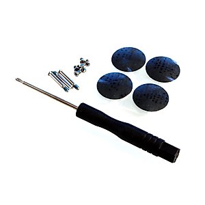 Power4Laptops Replacement Rubber Feet (4 Feet) and Bottom Screws (10 Screws) and Screwdriver Compatible with Apple MacBook Pro A1286 2008 Version