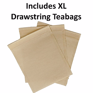 The Southern Standard - Premium Organic Iced Tea Bags - 100% Black Blend,100 XL Bags (1 Pound. Makes 50 gallons.)