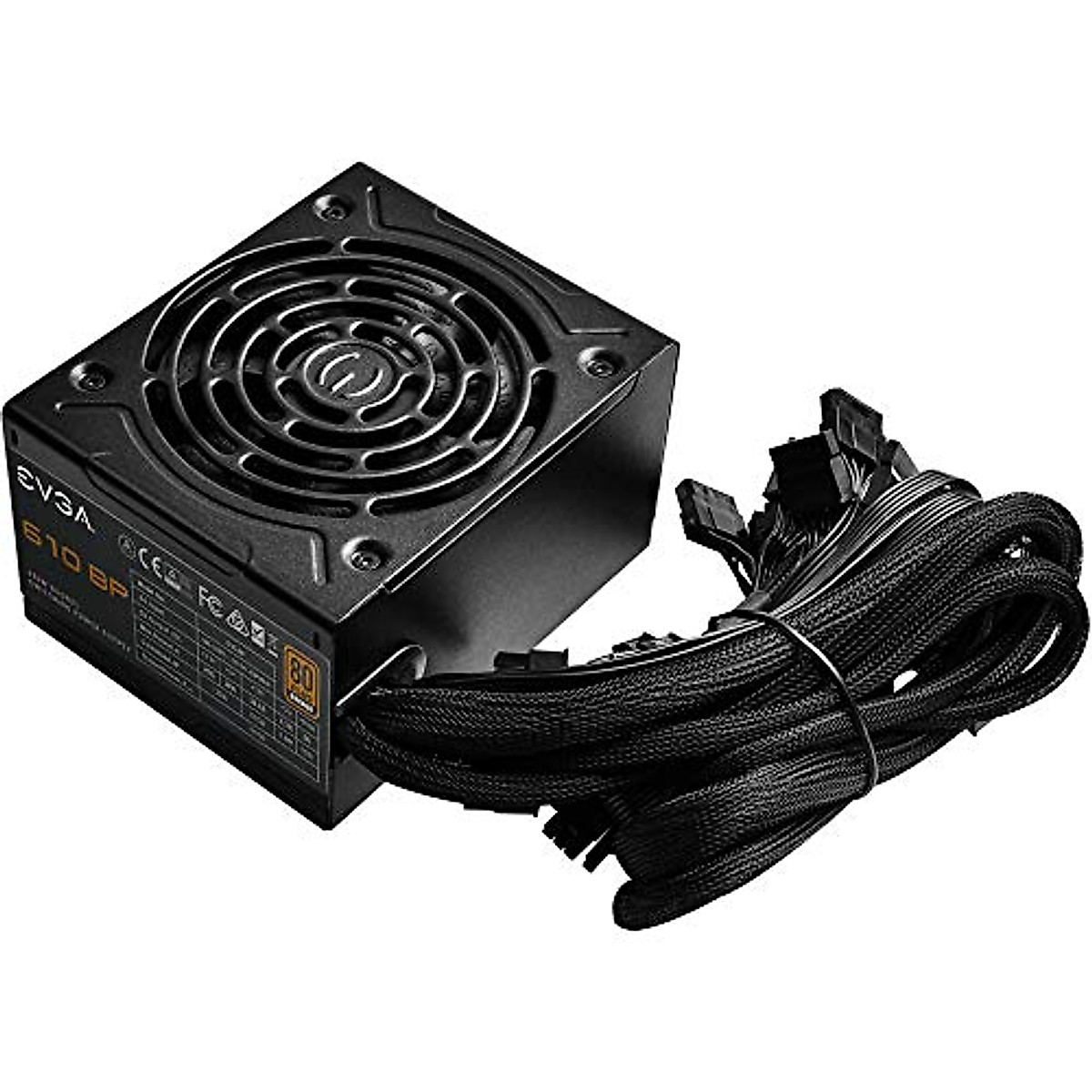 EVGA 610 BP, 80+ BRONZE 600W + 10W, 3 Year Warranty, Power Supply 100-BP-0610-K1