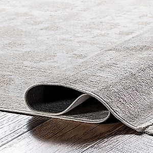 nuLOOM Elyse Vintage Floral Area Rug, 5' x 8', Ivory