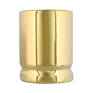 Tactical45 Shot Glass Set - Novelty 50 Caliber Ammo Casing 4pc Gold Shot Glasses for Father’s Day or Groomsmen Gifts