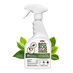 Duuda 22oz Bed Bug Spray, Child & Pet Friendly Bed Bug Kill with Extended Residual Protection, Natural Dust Mite Spray, Non-Toxic Flea Killer