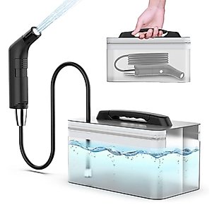 titivate Portable Bidet Sprayer, Handheld Electric Bidet Sprayer Kit, Rechargeable Travel Bidet Sprayer with 2.3L Water Tank for Hygiene Cleaning, Baby Care and Postpartum