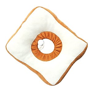 Mipcase 1pc Collar Loaf Bread Pet Decor Puppy Outfits Cat Costumes for Cats Kitten Neck Cone Inflatable Costumes Puppy Bunny Costume Small Dog Costume Neck Circle Cotton -Scratch
