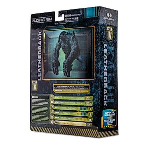 Pacific Rim McFarlane Toys Leatherback (Kaiju) 4" Scale Figure Playset with Comic