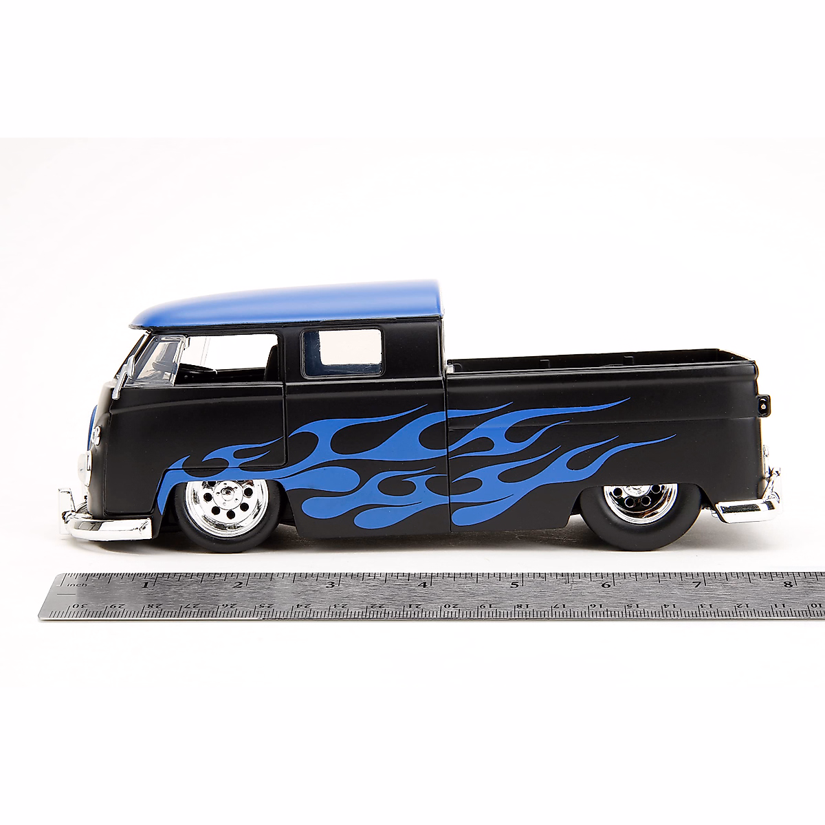 Punch Buggy Slug Bug 1:24 1963 Volkswagen Bus Pickup Die-Cast Car, Toys for Kids and Adults