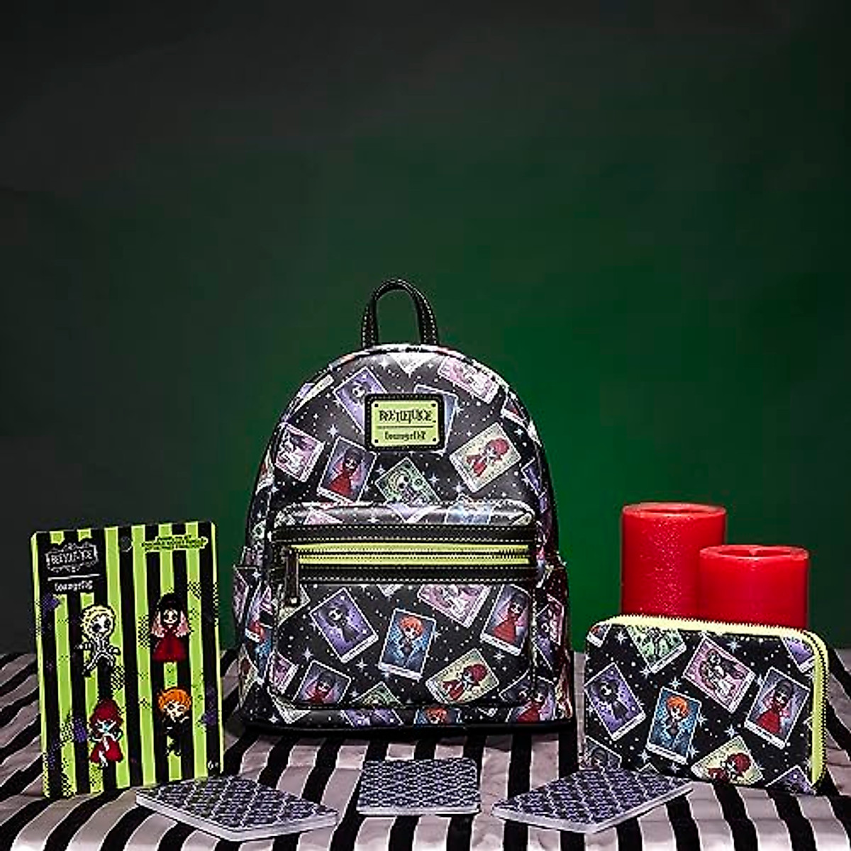Loungefly Beetlejuice Tarot Cards Wallet, Amazon Exclusive