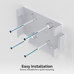 SABRENT Mac Mini VESA Mount/Wall Mount/Under Desk Mount (BK-MACM)