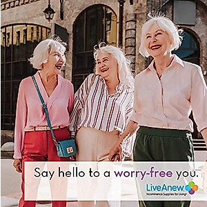 BetterDry Adult Diaper, Poly-Backed with a Thick Core Keeps You Dry All Day and Night, Comfortable and Full Range of Movement (Medium - 15 Count)