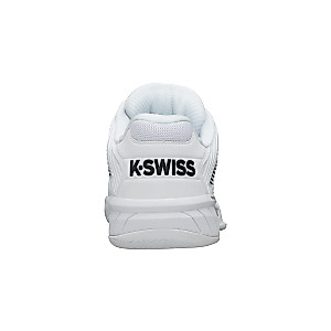 K-Swiss Men's Hypercourt Express 2 Tennis Shoe, White/Black, 9 M