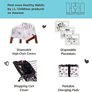 Disney Baby by J.L. Childress Disposable Changing Pads for Baby - Disney Travel Essential - Diaper Changing Table Liners - Disposable Travel Changing Pads, 26"x18" - Mickey & Minnie Mouse - Pack of 24