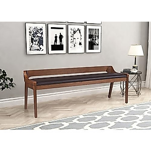 Boraam Rasmus Dining Bench [Chestnut Wire-Brush]