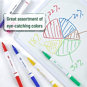 Mr. Pen- Dry Erase Markers, 12 Pack, Assorted Colors, White Board Markers Dry Erase, Whiteboard Markers, Dry Erase Markers for Kids, Dry Erase Markers Fine Tip, Dry Erase Pens, Dry Erase Board Markers