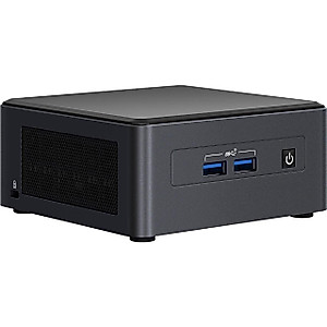 Intel NUC11 NUC11TNHi7 Mini PC, Quad-Core i7-1185G7, Up to 4.7 GHz Turbo, 32GB RAM, 1TB NVMe SSD, WiFi 6, BT 5.1, 4X4K Monitor Capable (32GB RAM + 1TB Top-Tier NVMe)
