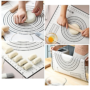 lzteck 24 Pieces Non-Stick Cookware Set,Removable Handles Stackable Pans and Pots Set with Silicone Pastry Mat, for RVs and Camping,Oven,Induction,Gas,Electric,Stovetops,Dishwasher Safe