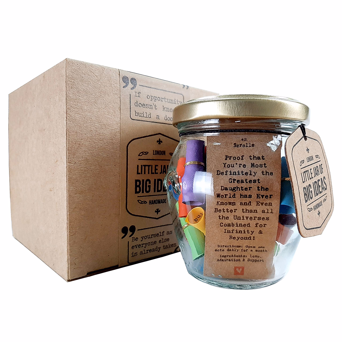 A Special Present for Daughter - Proof that You're Most Definitely the Greatest Daughter the World Has Ever Known and Even Better than all the Universes Combined for Infinity & Beyond