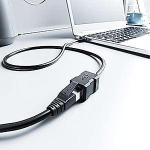 Cat7 Ethernet Extension Cable – 6ft, Break-Proof Design (Male to Female LAN & Ethernet Extension, Internet Cable Extender, Full Data Transfer Speed – 10Gbit/s, SF/FTP Shielding) – by CableDirect