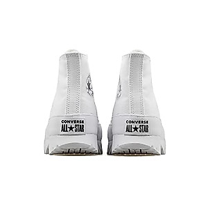 Converse Chuck Taylor All Star Lugged 2.0 Unisex, White/Egret/Black, 10 US Women/8 US Men