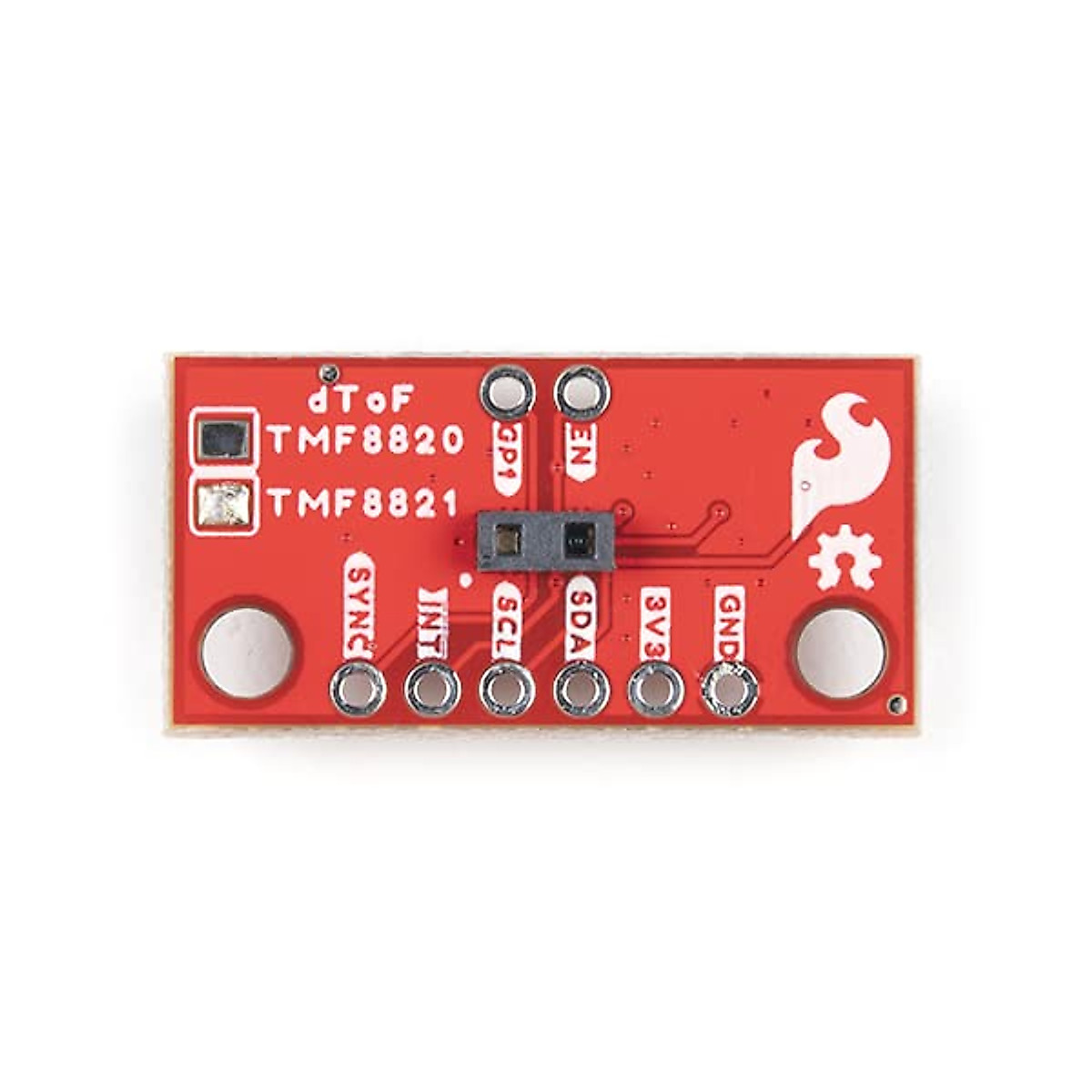 SparkFun Qwiic Mini dToF Imager - TMF8821-5000mm Detection Range - Board Dimensions 0.5in to 1in - 3x3 4x4 3x6 multizone Output Data - Very Wide dynamically Adjustable Field of View - VCSEL - SPAD