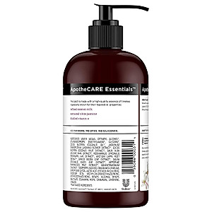 ApotheCARE Essentials Conditioner - The Mender - Coconut Milk, White Jasmine, Vitamin E - Net Wt. 12 FL OZ (355 mL) Per