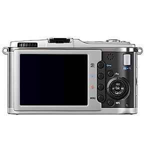 Olympus PEN E-P1 12.3 MP Micro Four Thirds Interchangeable Lens Digital Camera with 17mm f/2.8 Lens and Viewfinder (Silver)