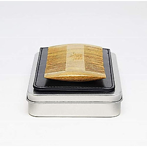 Boar Bristle Beard Brush - 100% Sandalwood Beard Comb, Unique Gifts for Men