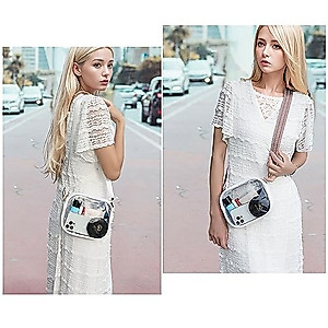 Zyig clear bag stadium approved clear purse Stadium Approved Crossbody Women Small Handbags Transparent for Concert Activityclear bag clear purse