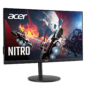 Acer Nitro XV272U Vbmiiprx 27" Zero-Frame WQHD 2560 x 1440 Gaming Monitor | AMD FreeSync Premium Agile-Splendor IPS Overclock to 170Hz Up 0.5ms 95% DCI-P3 1 Display Port & 2 HDMI 2.0