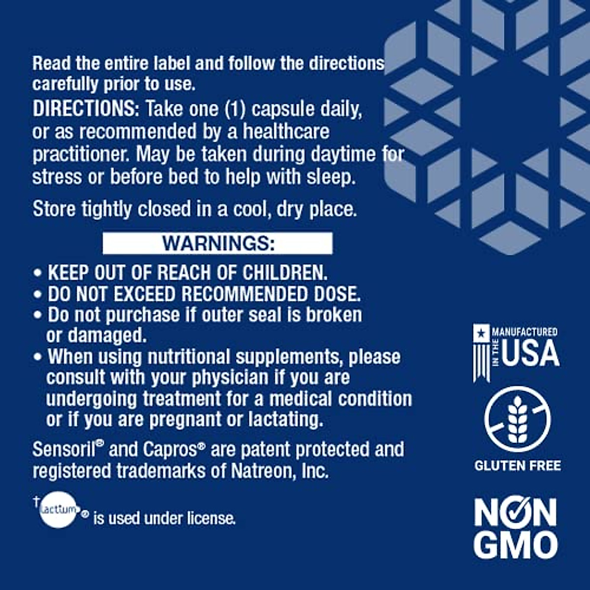 Life Extension Enhanced Sleep without Melatonin - Melatonin Free Sleep Support Supplement with Ashwagandha, Amla Extracts & Casein Milk Peptides – Gluten-Free, Non-GMO, Vegetarian – 30 Capsules