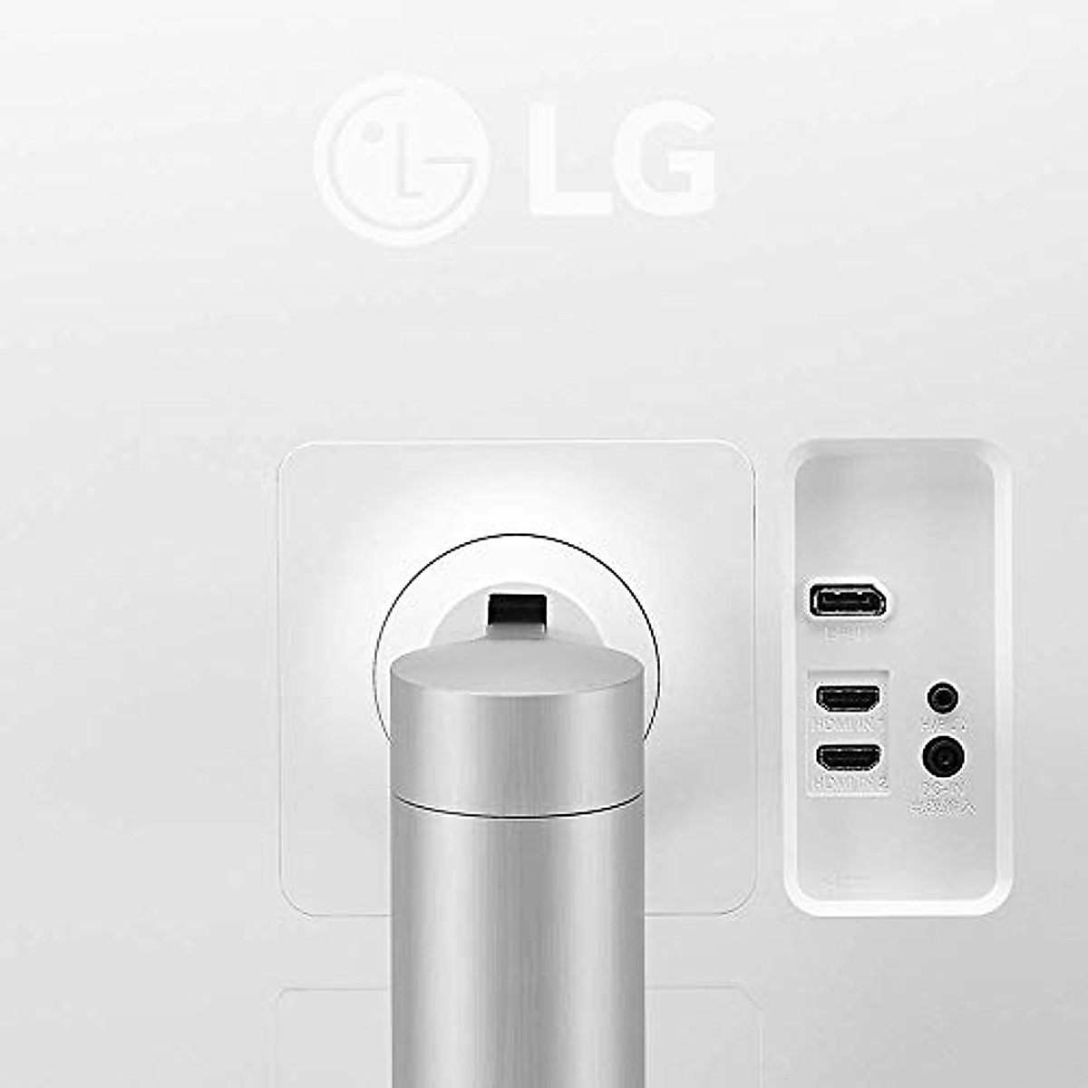 LG 32UN550-W 32-Inch UHD (3840 x 2160) VA Monitor with HDR 10, AMD FreeSync and Itle/Height Adjustable Stand (31.5" Diagonal), Silver (Renewed)
