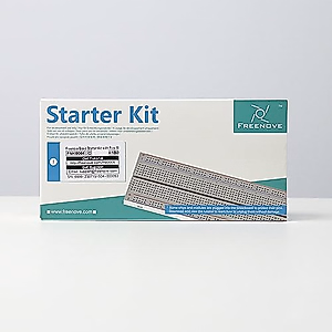 Freenove Basic Starter Kit for Raspberry Pi Pico W (Included), Dual-core Arm Cortex-M0+ Microcontroller, 386-Page Detailed Tutorial, 142 Items, 55 Projects, Python C Code