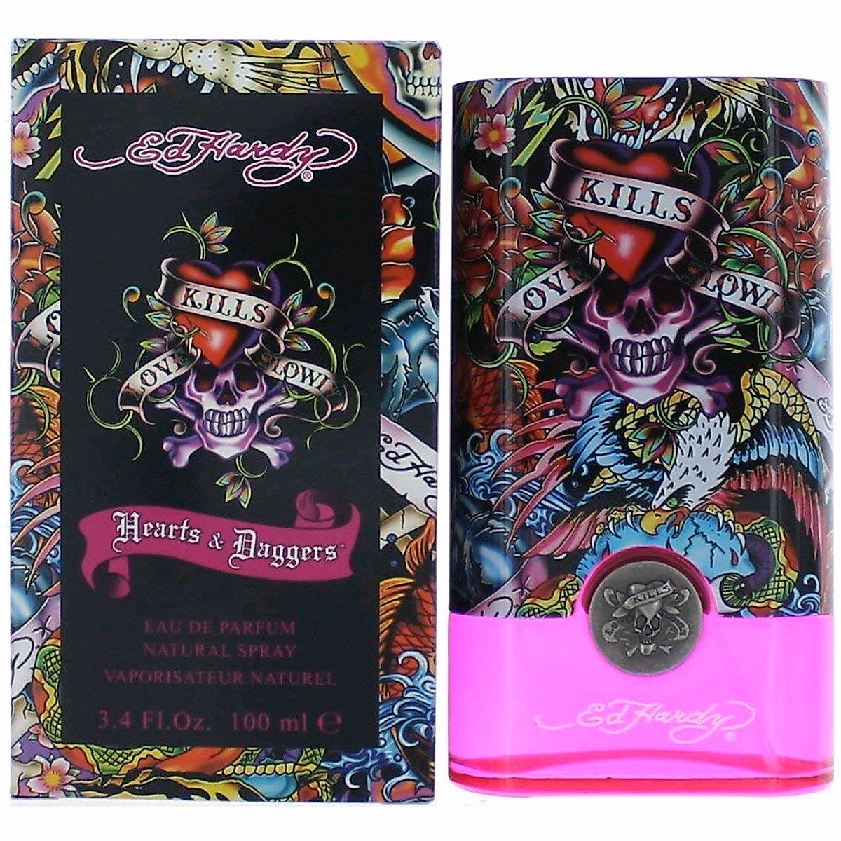 Ed Hardy ~ Women 3.4 oz / 100 ml Eau de Parfum Spray New in box