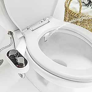 Elevate Your Bathroom with Our Self-Cleaning Bidet Attachment for Toilet - The Ultimate Bidet Toilet Seat Experience and Toilet Accessories for Comfort & Hygiene - Toilet Bidet by Clear Rear