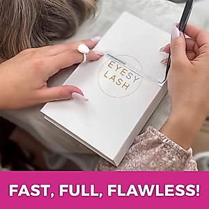 Eyesy Lash 1200 Easy Promade Fans - 5D 0.07 Curl C Mixed Lengths 8-16mm - Ultra Speed 40 Lines Eyelash Trays Volume Premade Lash Fans Handmade Pre Made Eyelash Extensions Fluffy Soft Pointy Base