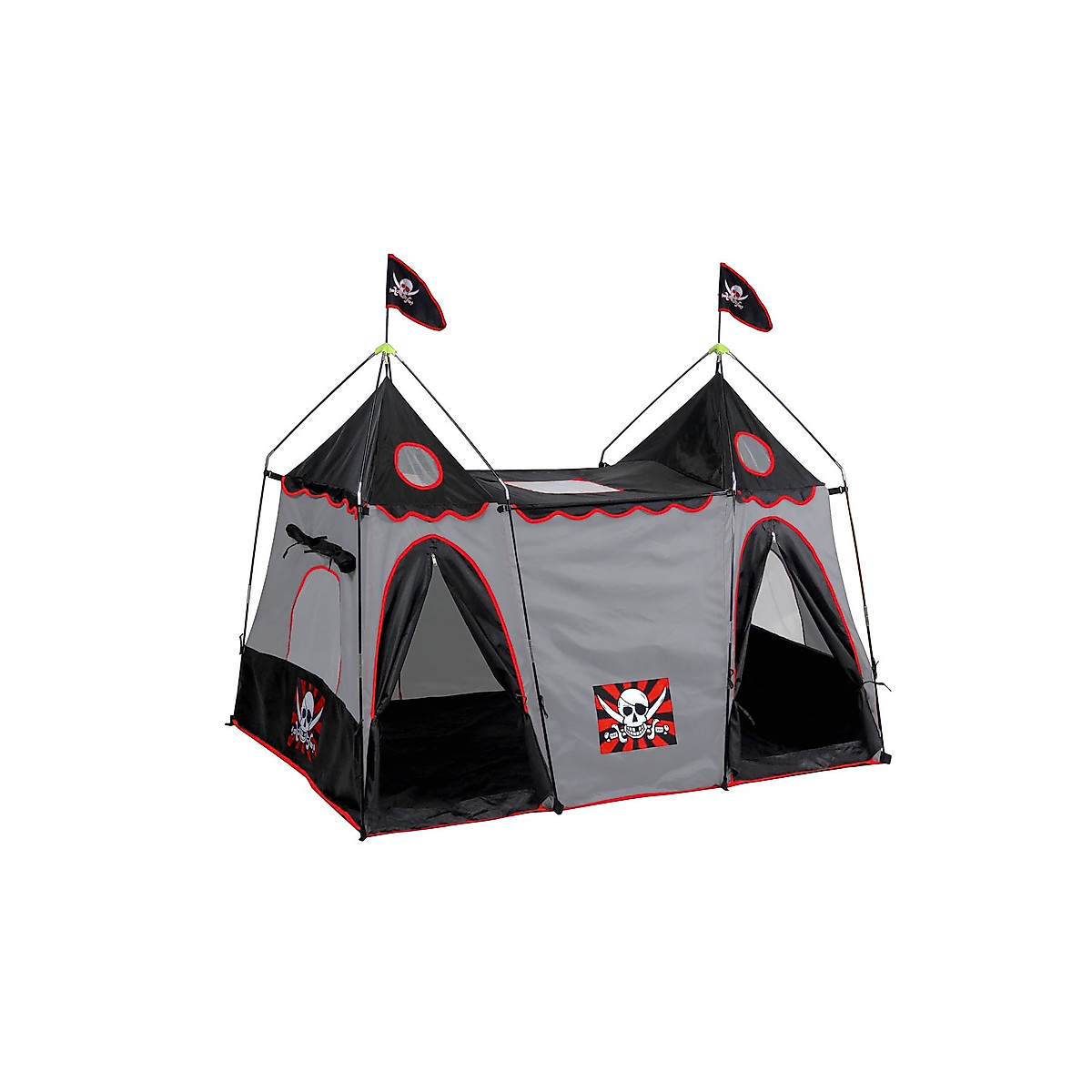 GigaTent Pirate Hide-Away Play Tent 6’L x 4’W x 4'H