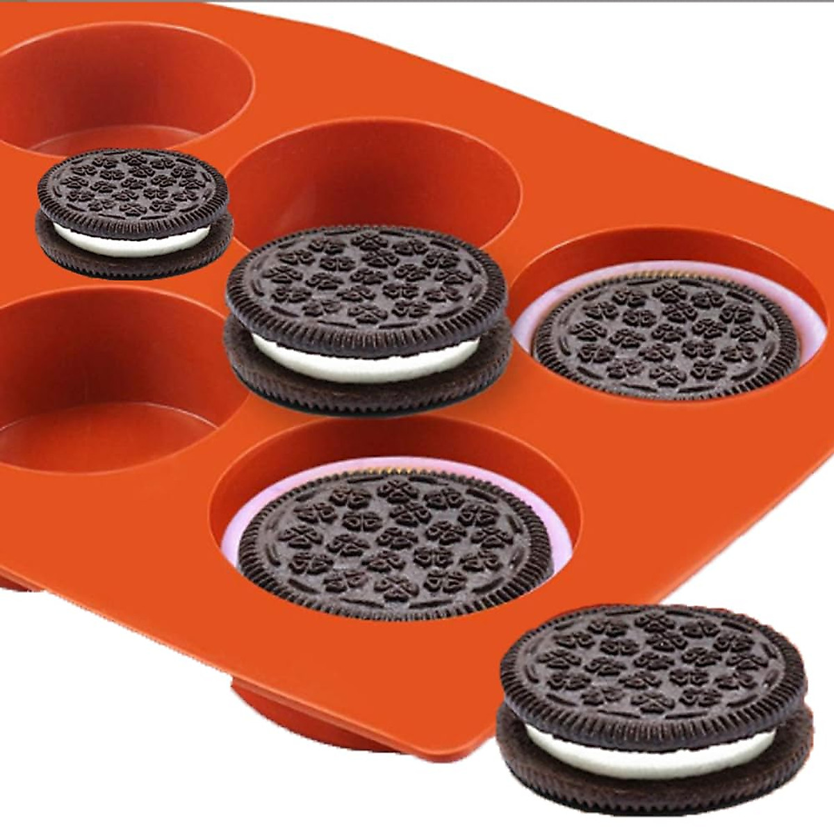 lagine Silicone Mold for Egg Sandwich, Breakfast Sandwich Egg Mold, Egg Silicone Mold to Fit English Muffins, Silicone Egg Molds, Egg Mold for Breakfast Sandwiches, Egg Sandwich Mold (1pc)