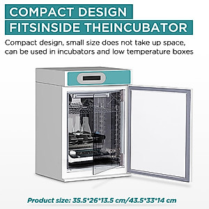 Lab Digital Orbital Shaker Mixer | 9.85"x9.85" Plate Size Adjustable Speed 40-200RPM Capacity 2KGS | Timed and Continuous Modes Rotator Shaker for Laboratory