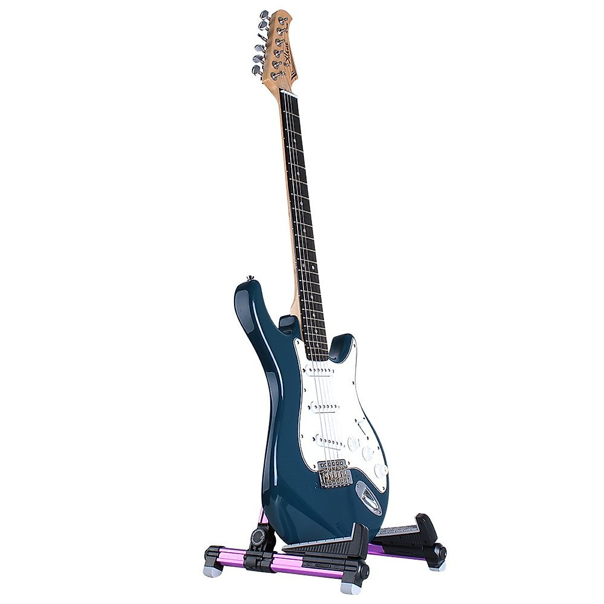 ENO Music Folding Acoustic Guitar Stand, Suitable for Electric Guitars - Alumium Alloy Bass Stand