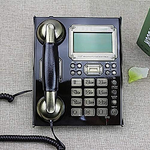 Phone Home Phone European Antique Retro Home Landline Business Office Classic Landline Phone Caller ID Prevent Lhtning Strike