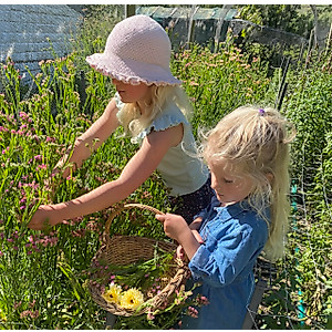 Rubys Collection™ Wooden Flower Press Kit - Flower Preservation Kit for Adults & Kids. Press Flower Art & Wedding Flower Preserve with Flower Drying Book