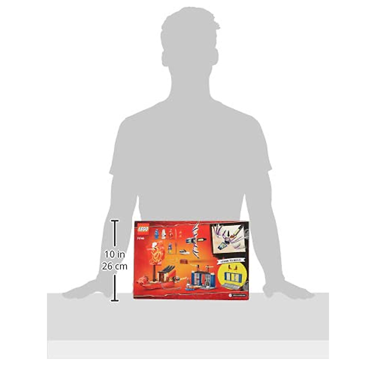 LEGO NINJAGO Legacy Final Flight of Destiny’s Bounty 71749 Ship Playset Building Kit, with Dragon and Jet Ski Toys; New 2021 (147 Pieces)