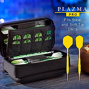 Casemaster by GLD Products Casemaster Plazma Pro Dart Case with Black Zipper and Phone Pocket