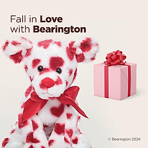 Bearington Romantic Rover Valentine's Day Stuffed Animal, 12 Inch Puppy Stuffed Animal, Ideal for Valentine's Day Gifts