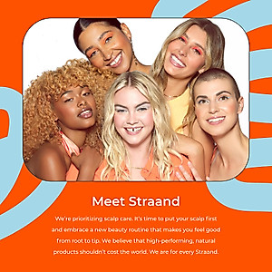 Straand Crown Fix Dry Scalp Serum - Hydrating Serum for Hair Repair & Itchy Scalp Relief - Prebiotic Formula Moisturizes -Vegan & Safe for Colored Hair (1.5 oz)