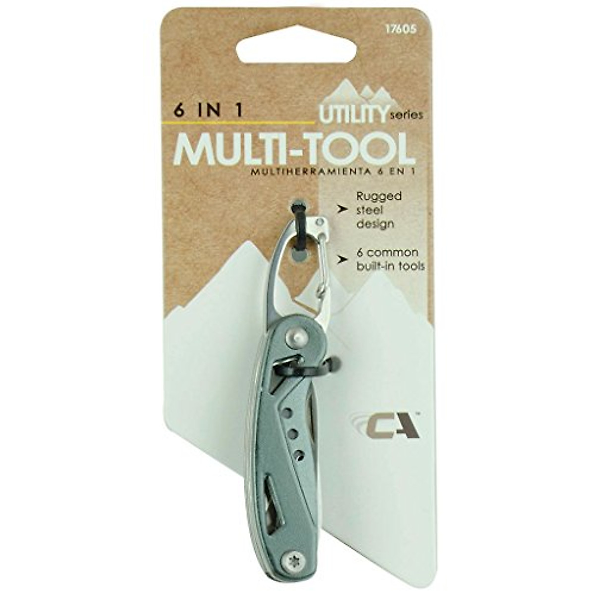 Utility Series 17605 6-in-1 Graphite Multi-Tool, 1 Pack,Green