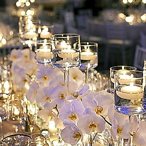 Set of 48 Unscented Floating Candles for Centerpieces, 2 Inch Small Floating Candles for Holiday, Weddings, Parties, Special Occasions and Christmas Home Decorations